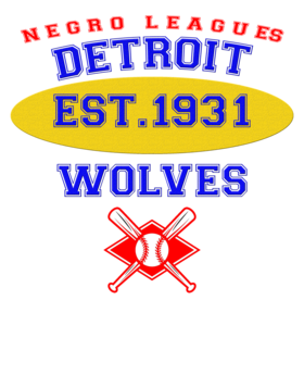 Detroit Wolves Baseball Easten Colored League Baseball Logo Mug