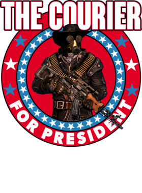 The Courier Fallout New Vegas Rpg Role Playing Game Characters For ...