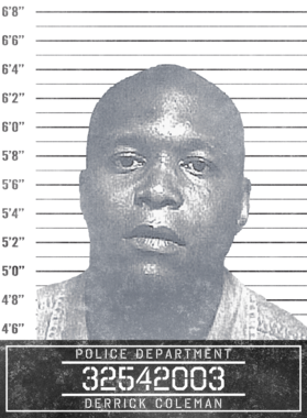 Derrick Coleman Mugshot