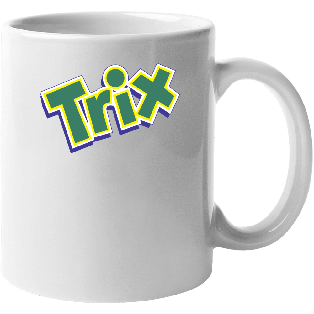 Trix Logo Greatest Cereal Of All Time Breakfast Fan Foodie Mug Mug