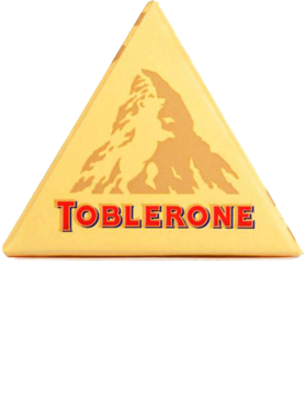 Toblerone Chocolate Matterhorn Mountain Logo T Shirt