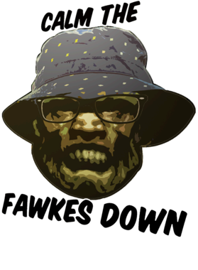 Calm The Fawkes Down Fallout Meme T Shirt