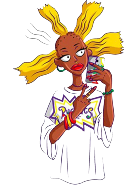 Black Cynthia Doll Rugrats T Shirt