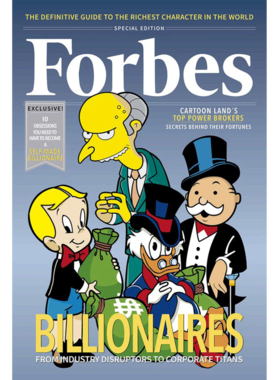 Forbes Cartoon Billionaires Parody Meme T Shirt