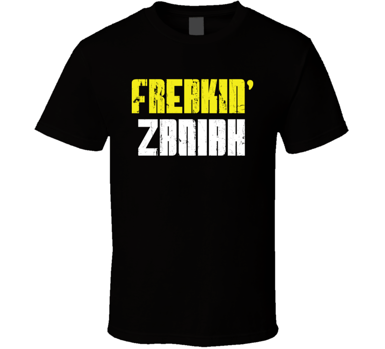 Freakin' Zaniah Stars Space Solar System Funny Worn Look T Shirt