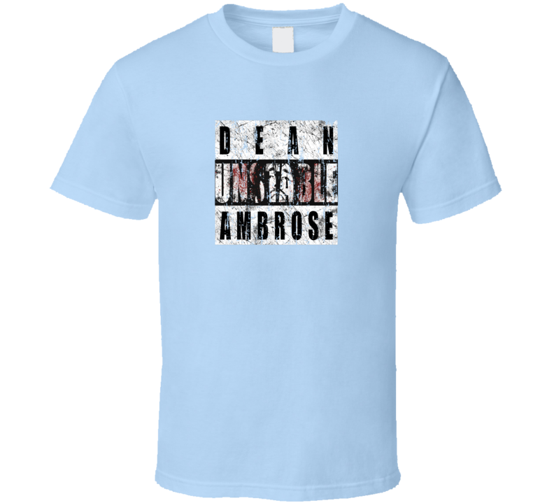 Dean Unstable Ambrose Grunge Look T Shirts